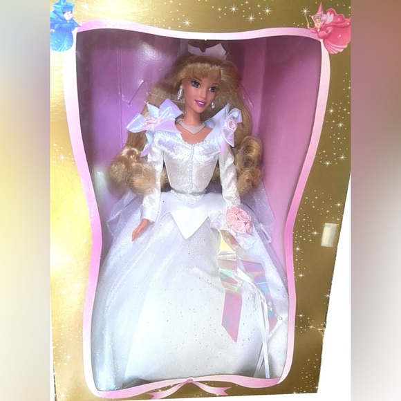 Mattel | Toys | Nib Disney Barbie Aurora Wedding Sleeping Beauty ...